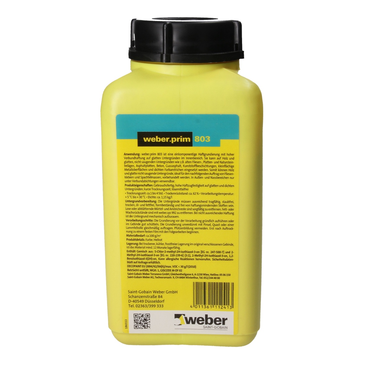 weber.prim 803 Grundierung nicht saugende Untergründe unter Fliesen Ausgleichsmassen 1 kg ...