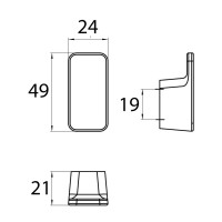 EMCO Art Handtuchhaken in chrom 167500100 | Heizman24 - Handel für Haus- und Gebäudetechnik