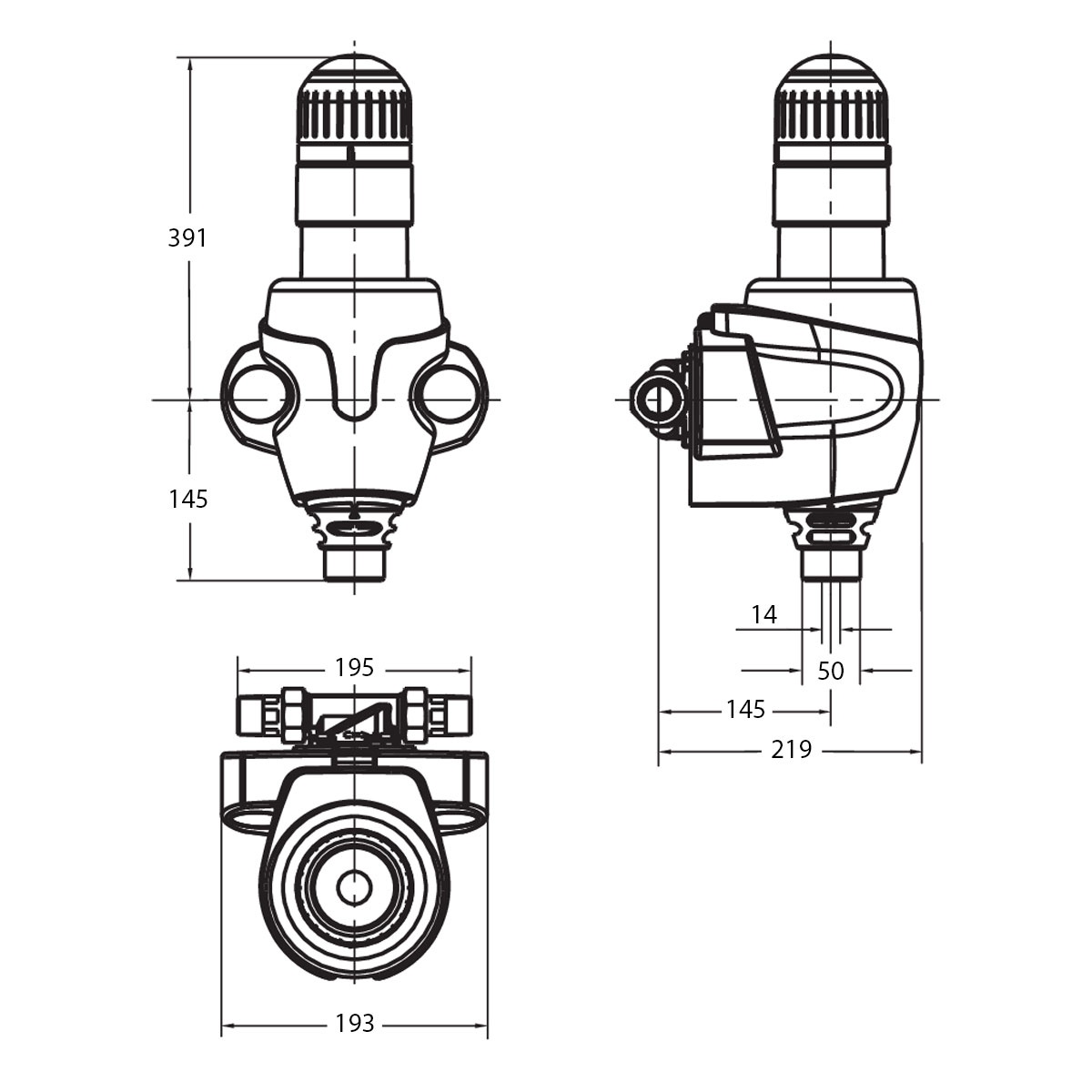 JUDO Profi-QC 1" Rückspül-Schutzfilter 8010219 | Fein- und ...