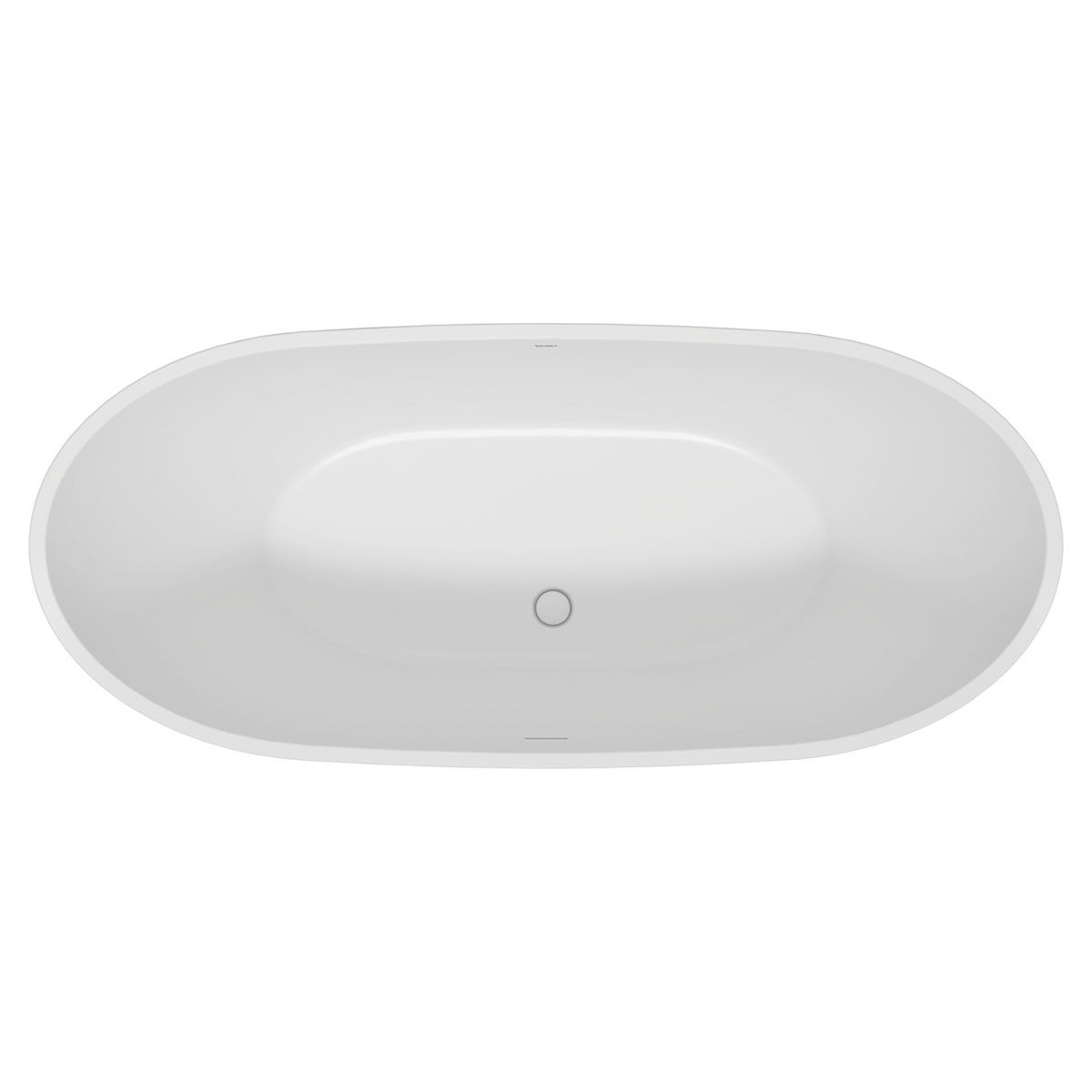 Duravit DuraVato freistehende Oval Badewanne 180 x 80 cm aus ...
