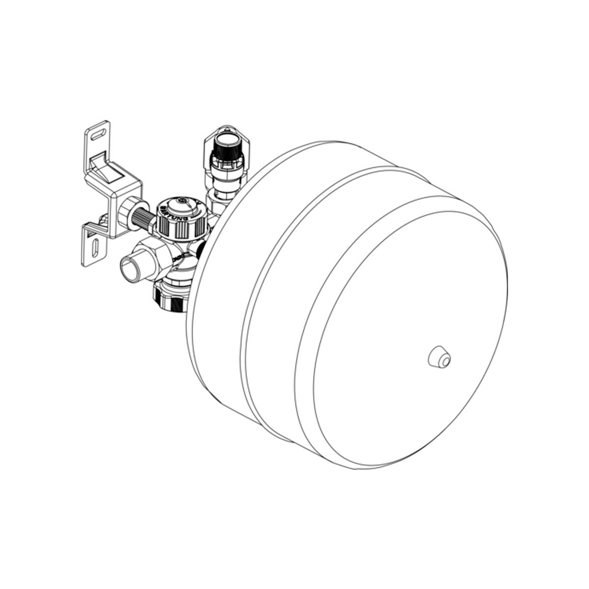 Comfort Sicherheitscenter 4807.20.880 4807 DN20 3/4" mit 12 Liter ...