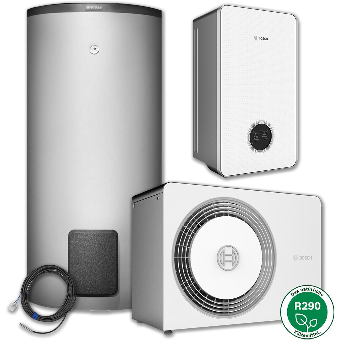 Bosch BOPA CS802 Luftwärmepumpen-Paket 4,0kW 7739624190 | Heizman24 ...