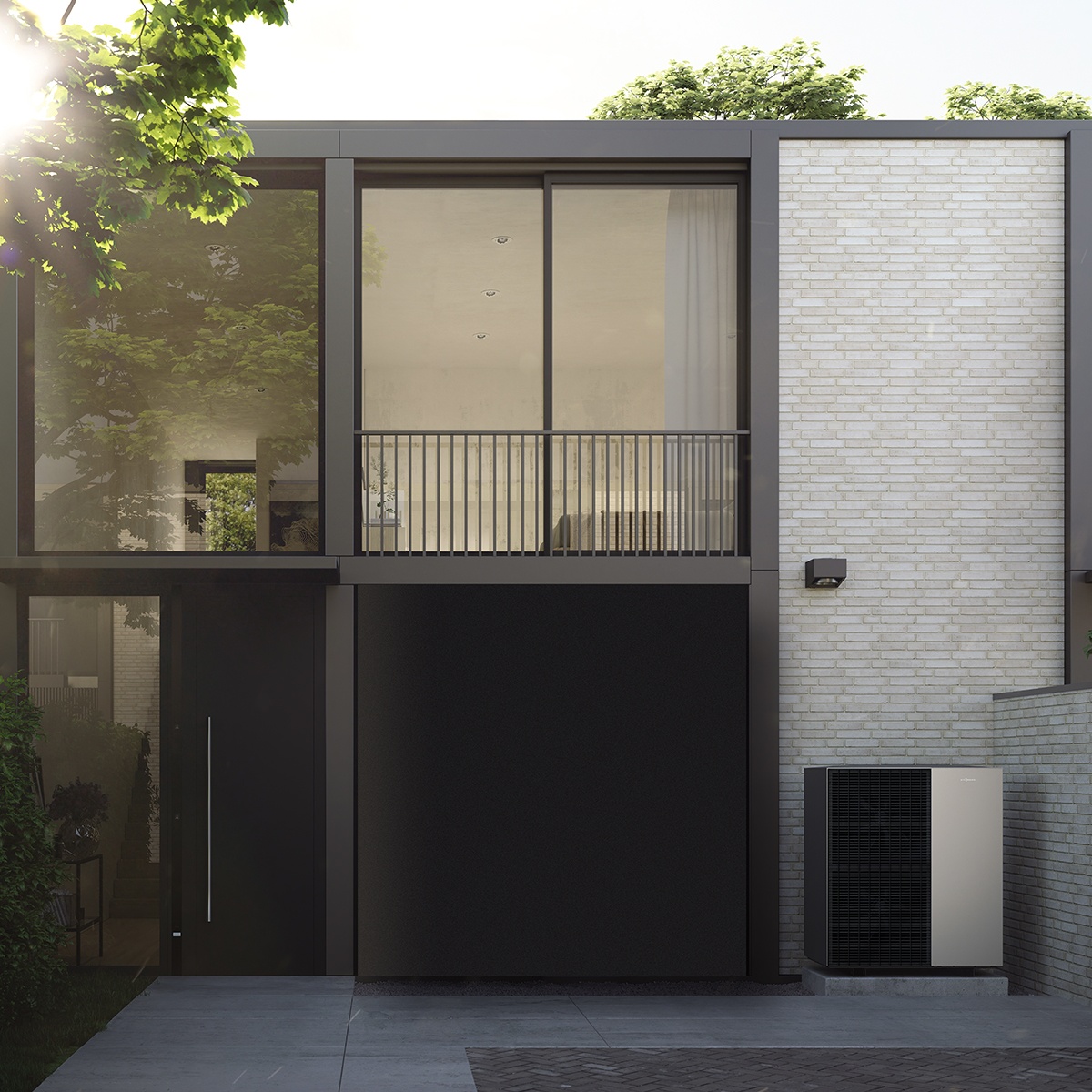 Viessmann Vitocal 150-A Luft-Wasser-Wärmepumpe 9,7kW Z023212 Monoblock ...