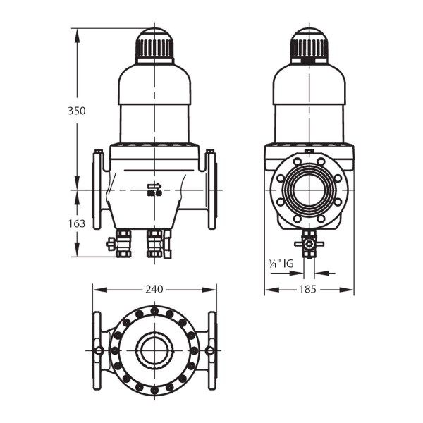JUDO Profi-Quick Control JPF-QC DN 65 Rückspül-Schutzfilter 8107014 ...