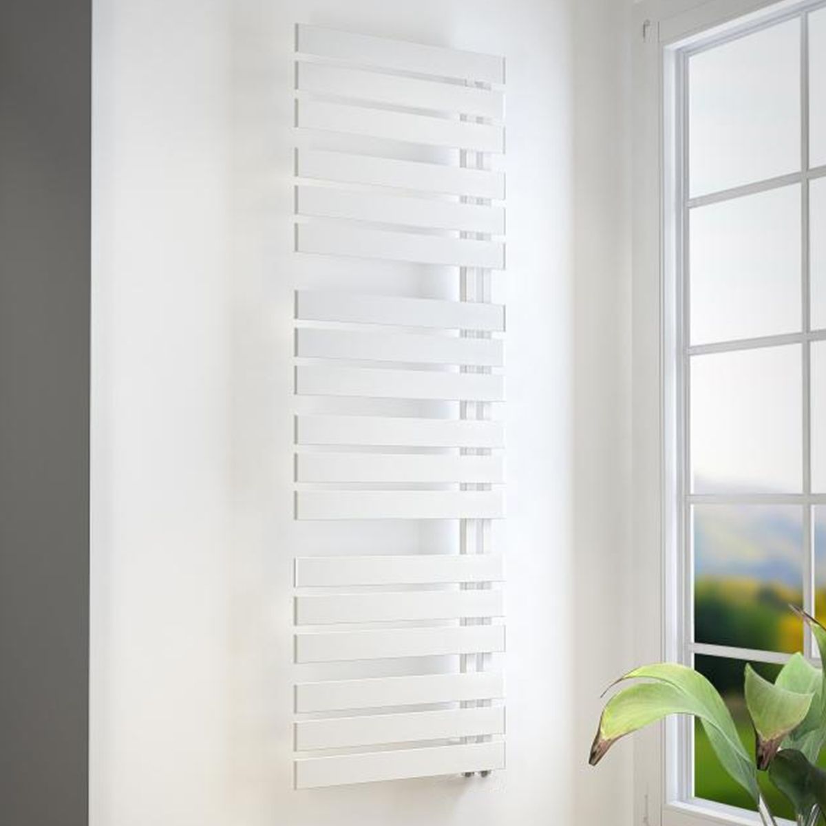 HSK Yenga Designheizkörper 600x1824mm Weiß Seitenanschluss 8760180-04 ...