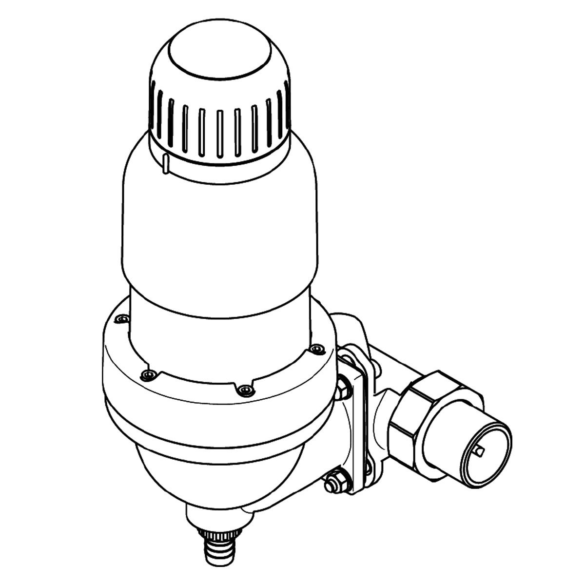 JUDO Profi-Quick Control JPF-QC 1 1/2" Rückspül-Schutzfilter 8107012 ...