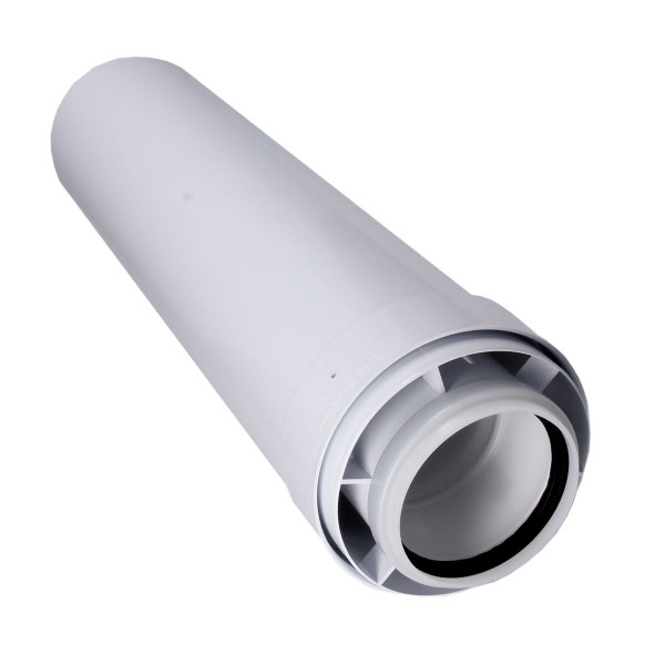 Viessmann AZ-Rohr DN 80/125 mm Länge 500 mm 7194320 Abgas- und ...