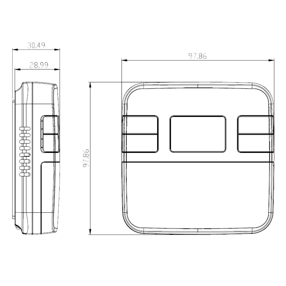 Salus RT310RF digitaler Raumthermostat Funk 115311 | Heizman24 - Handel ...