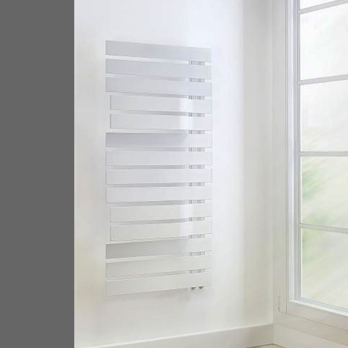 HSK Yenga Plus Designheizkörper 600x1214mm Weiß Seitenanschluss 8860120 ...