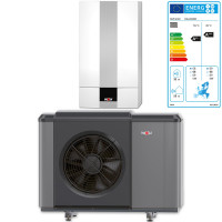 Buderus 7739624149 Luft-Wasser-Wärmepumpe Logaplus M WLW186i-12 AR TP70 mit integriertem ...